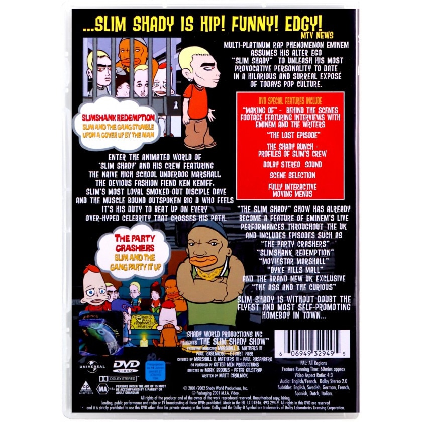Eminem: The Slim Shady Show [DVD] - eMAG.bg