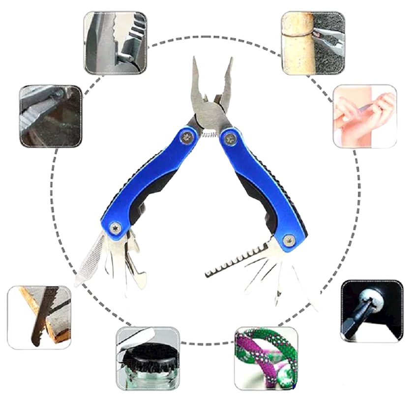 Cleste multifunctional, Izmael, Otel, Negru - eMAG.ro