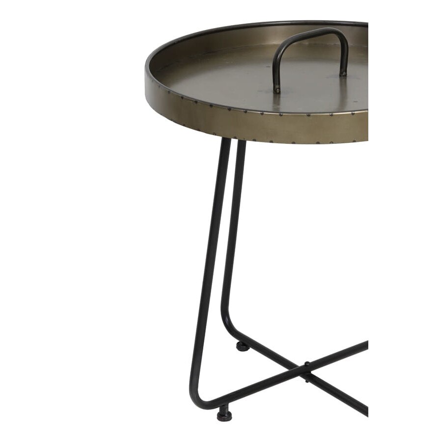 Masuta de cafea, Light & Living, Metal, Argintiu - eMAG.ro