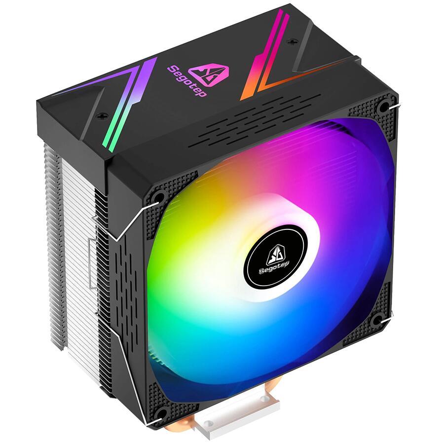 Cooler procesor Segotep Segotep Lumos G4, compatibil Intel, iluminare ...