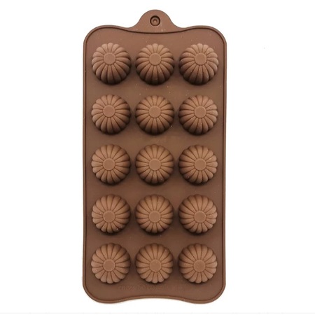 Forma bomboane, Silicon, 20 x 10 cm, Maro - eMAG.ro