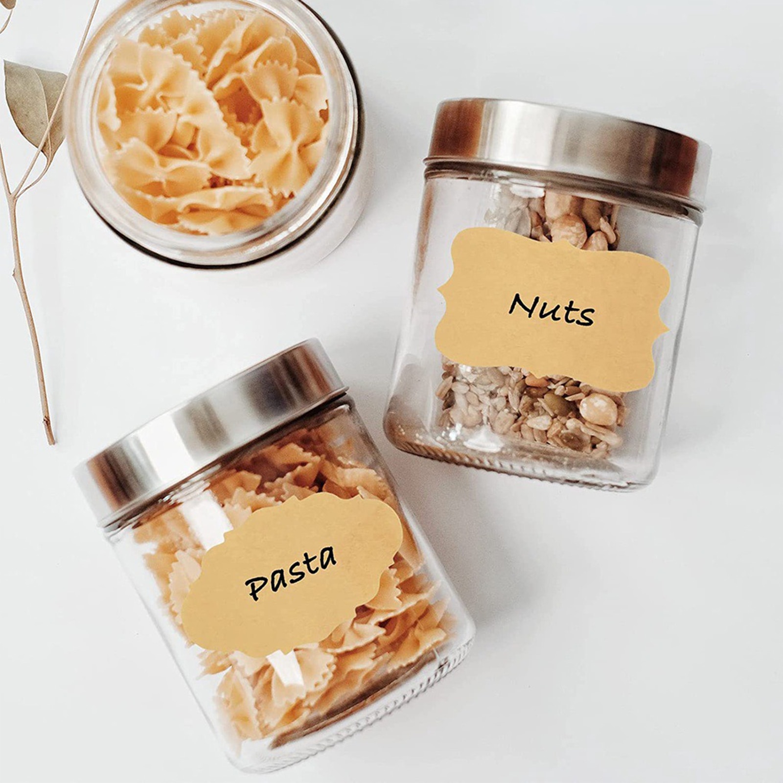 Set de 300 de etichete autoadezive, Darklove, pentru cadouri, sticle ...