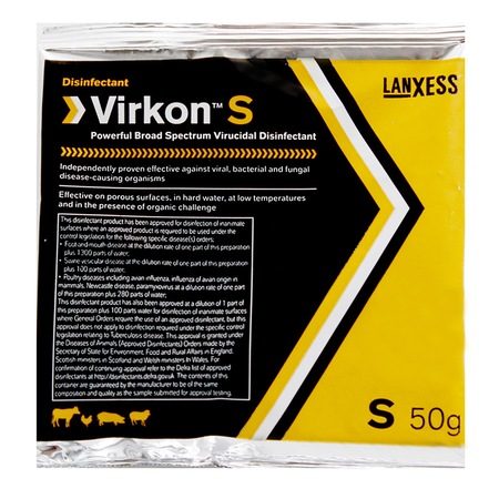 Dezinfectant Bactericid, Fungicid, Virucid‎, Virkon S, 50g - eMAG.ro
