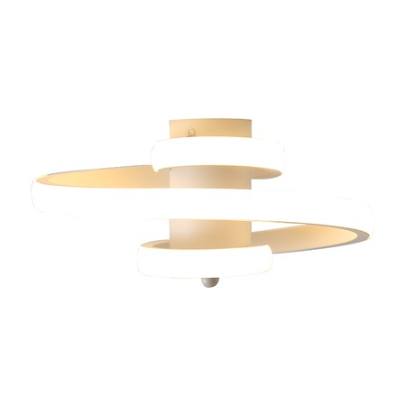 Plafoniera LED, Toolight, Aluminiu, 19W, 23*21*10cm, Lumina calda 3000K ...