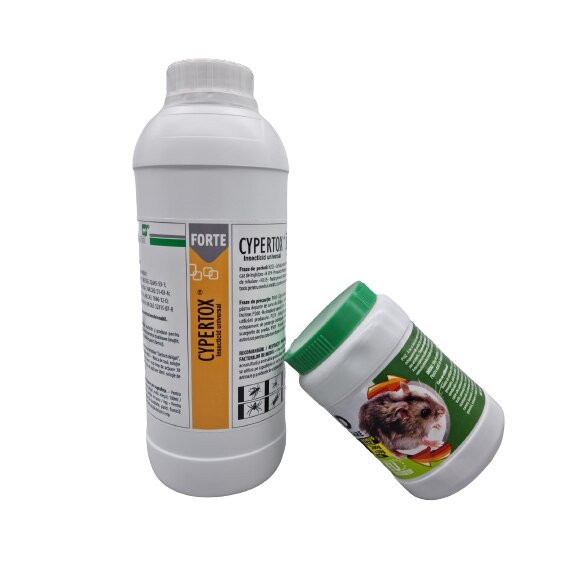 Set profesional distrugere totala insecte daunatoare si raticid ...