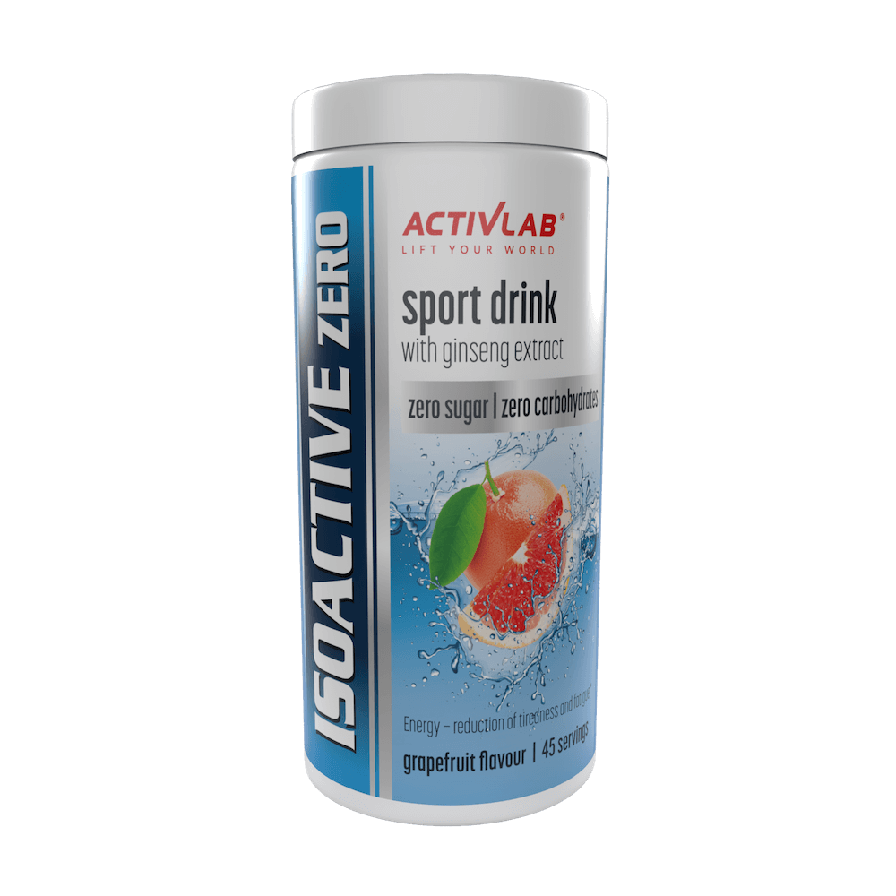 Electroliti, Activlab Isoactive ZERO, grapefruit, 225g - eMAG.ro