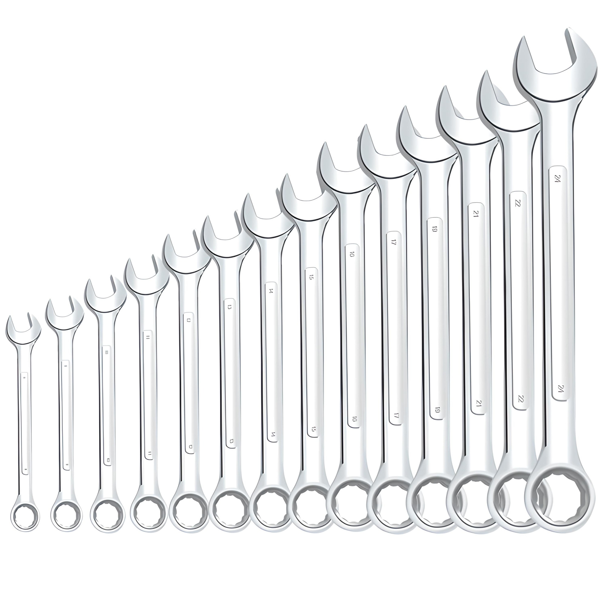 Set chei fixe combinate, 14 piese, 8-24mm - eMAG.ro