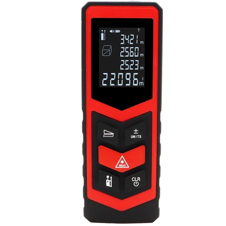 Instrument de masurare a distantei, cu laser, interval de masurare 0,05 ...