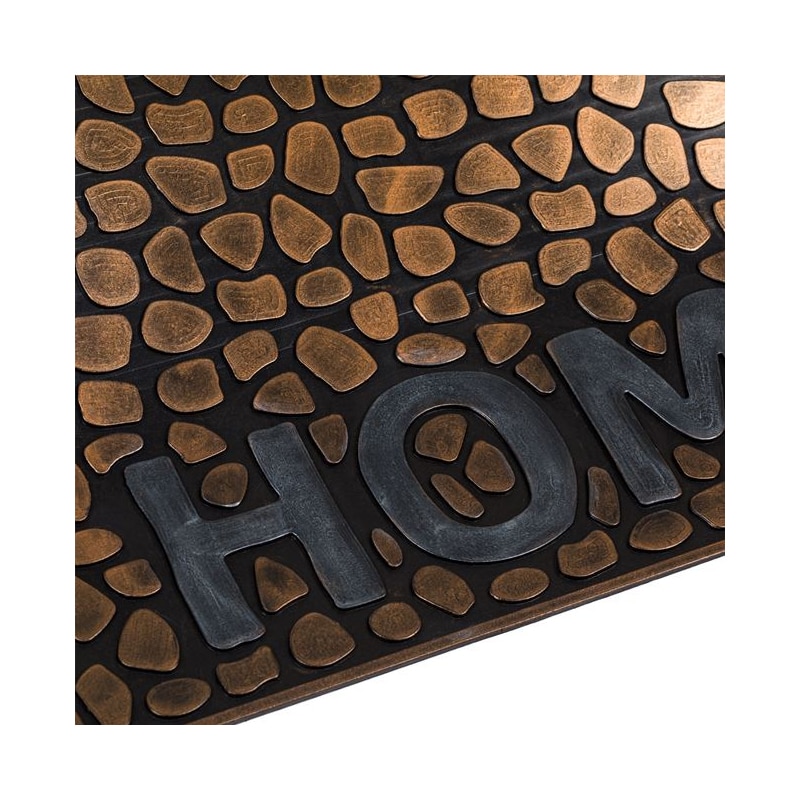 Pres, Pentru usa din fata, inscriptie HOME, Cauciuc, 75x45cm ...