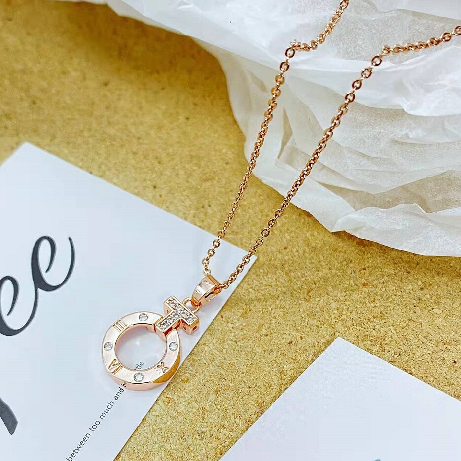 Colier dama, Izmael, Inox, Auriu - eMAG.ro