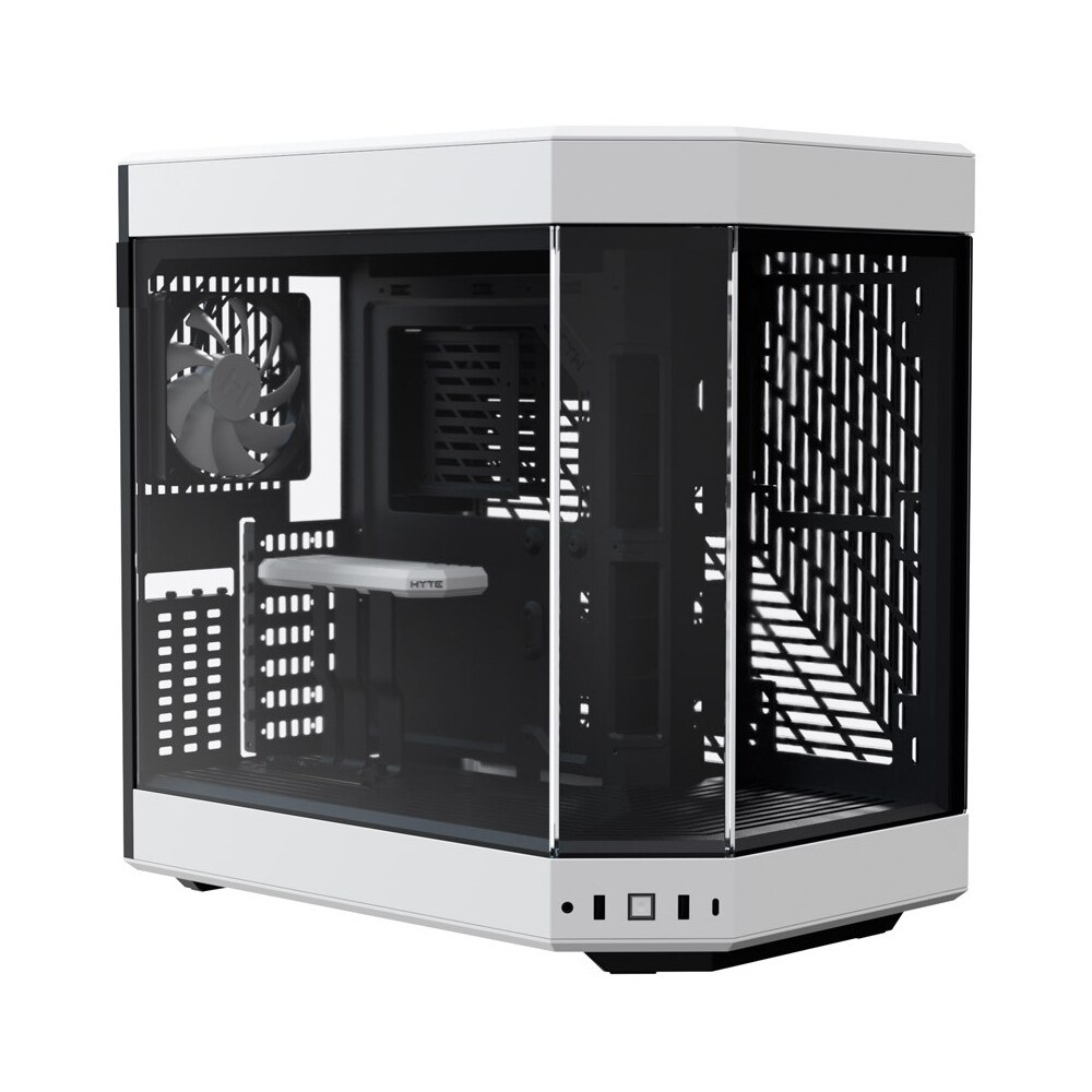 Carcasa HYTE Y60 Tempered Glass, Mid-Tower, Alb/ Negru - eMAG.ro Carcasa HYTE Y60 Tempered Glass, Mid-Tower, Alb/ Negru - eMAG.ro