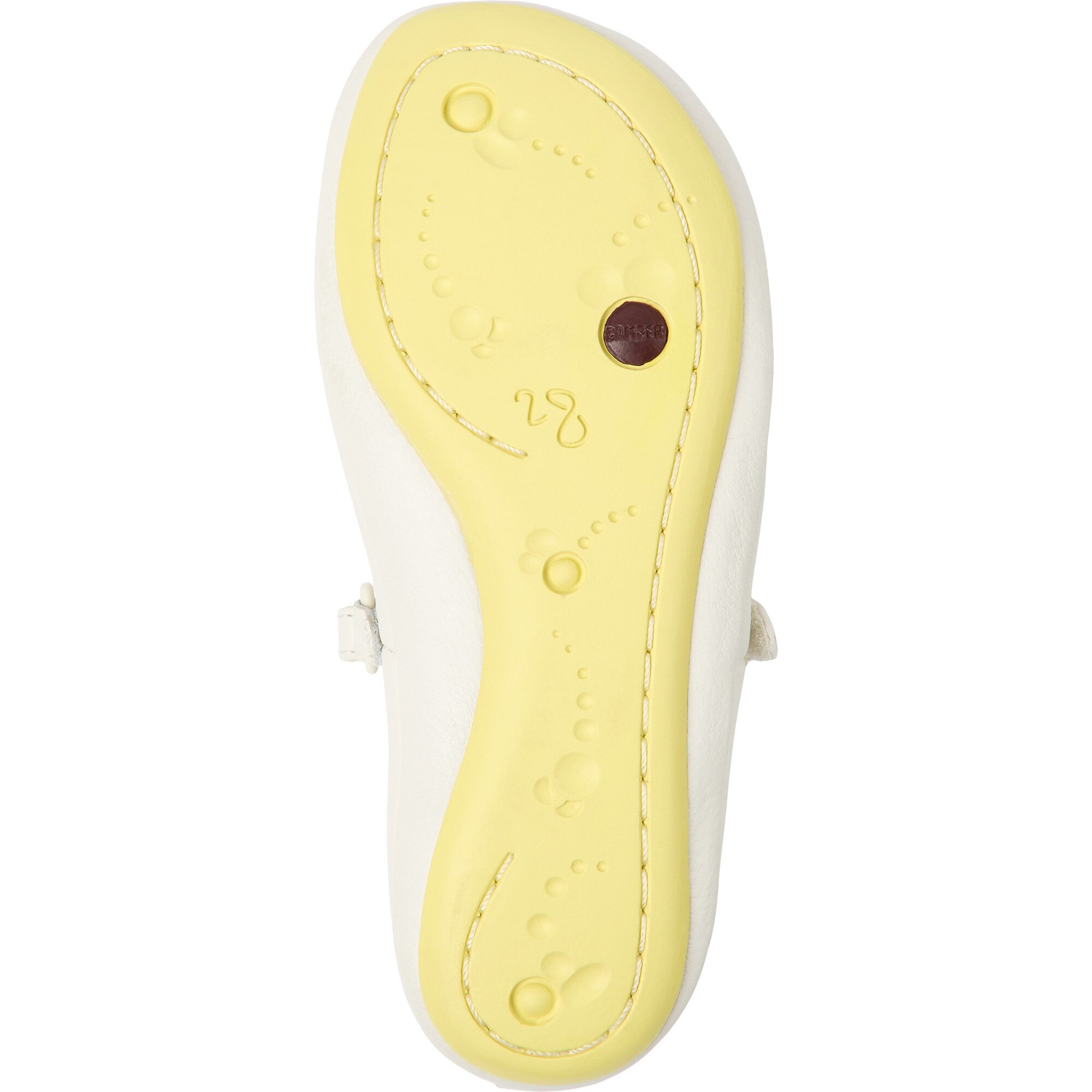 Balerini copii Twins, Camper, Piele naturala, Alb, 38 EU - eMAG.ro