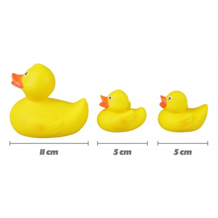 Jucarie de baie familie de ratuste Lena 3 buc - eMAG.ro