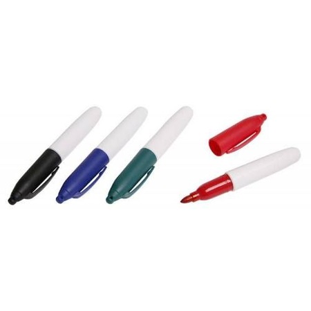 Set 72 mini markere permanente, 4 culori - eMAG.ro