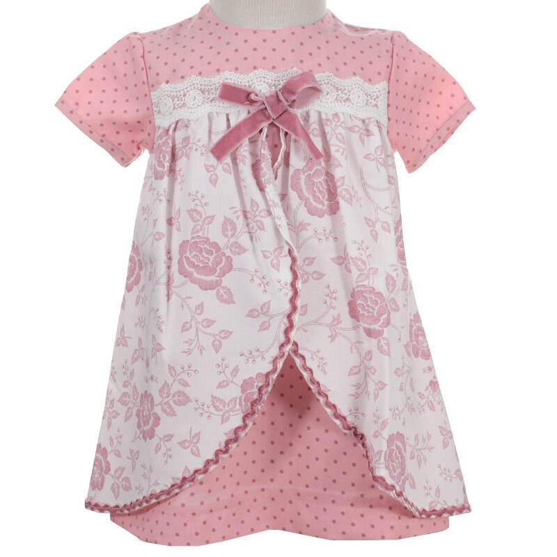 Rochie de vara fete, Ariana, roz, 3 ani - eMAG.ro