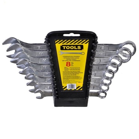 Set 8 chei fixe combinate, crom vanadiu, 19, 17, 14, 13, 11, 10, 9 si 8 ...