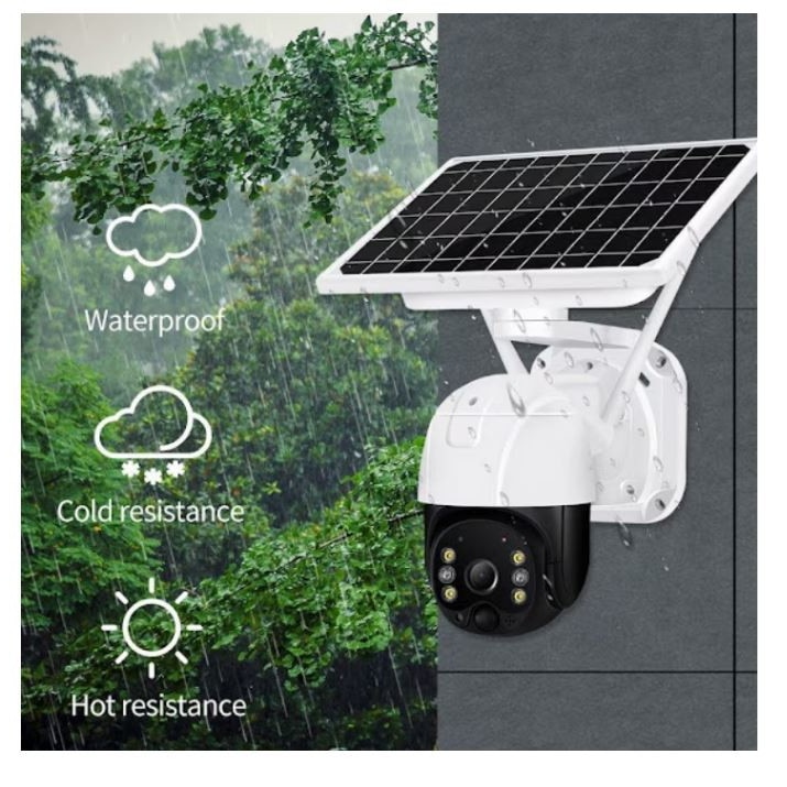 Lampa Solara, Tip Camera Cu Panou Solar - eMAG.ro