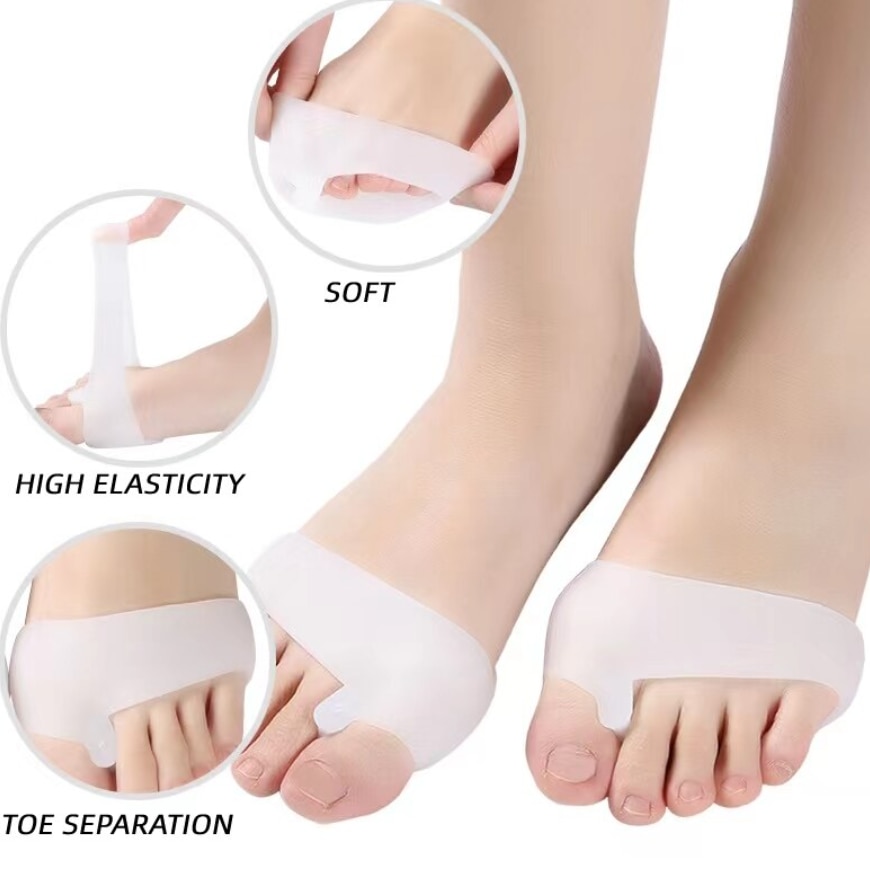 Set 2 buc Protectie Mont si Separator Deget Mare, CRM, silicon moale ...