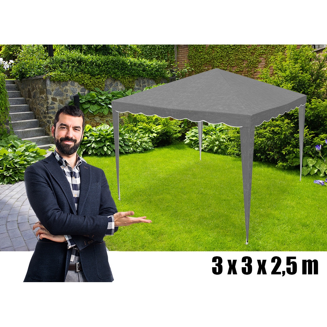 Cort pavilion de gradina pliabil automat pop-up, impermeabil, cu ...