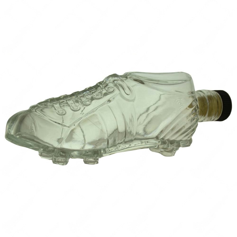 Sticla pentru Bauturi cu dop de plastic, Model Gheata de Fotbal, 200 ml ...