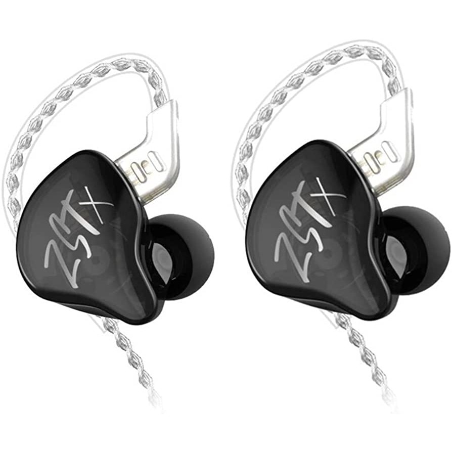 Casti KZ ZST X,1BA+1DD, Unitate hibrida, intraauriculare, HIFI Bass ...