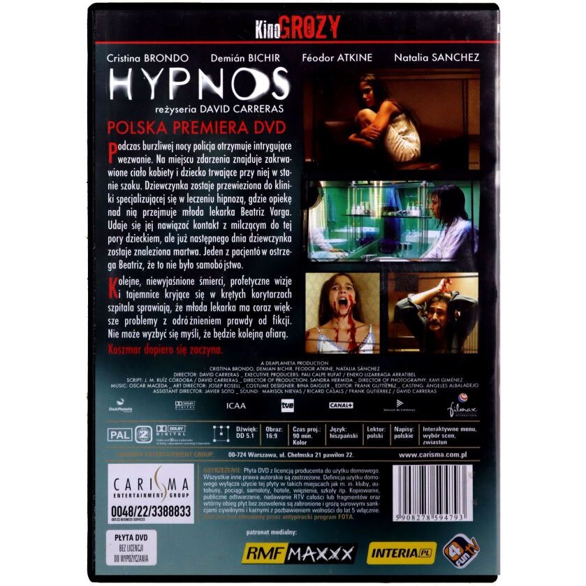 Hipnos [DVD] - eMAG.bg