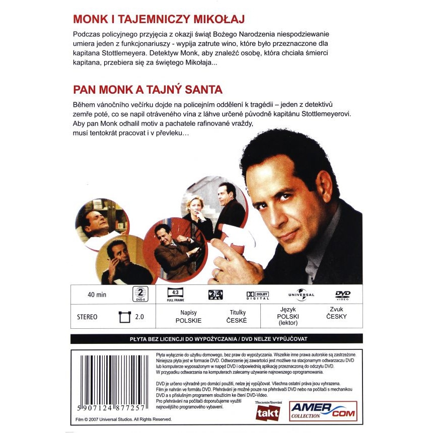 Mr. Monk and the Secret Santa [DVD] - eMAG.bg