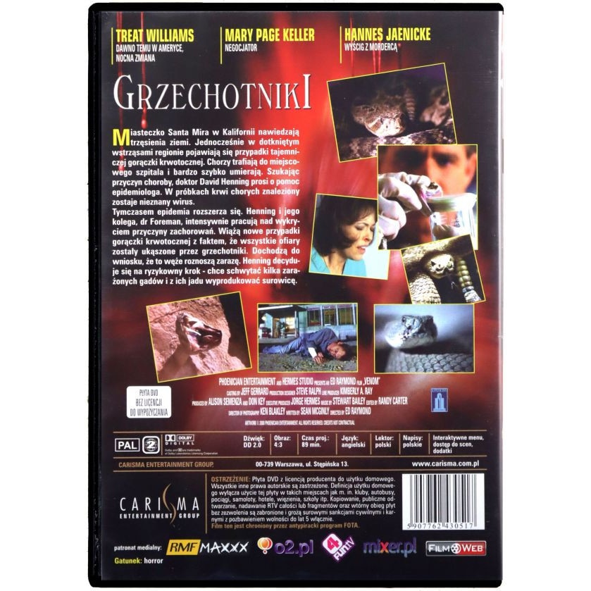 Venomous [DVD] - eMAG.bg