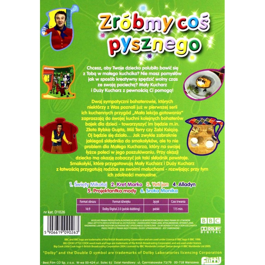 Big Cook Little Cook [DVD] - eMAG.hu