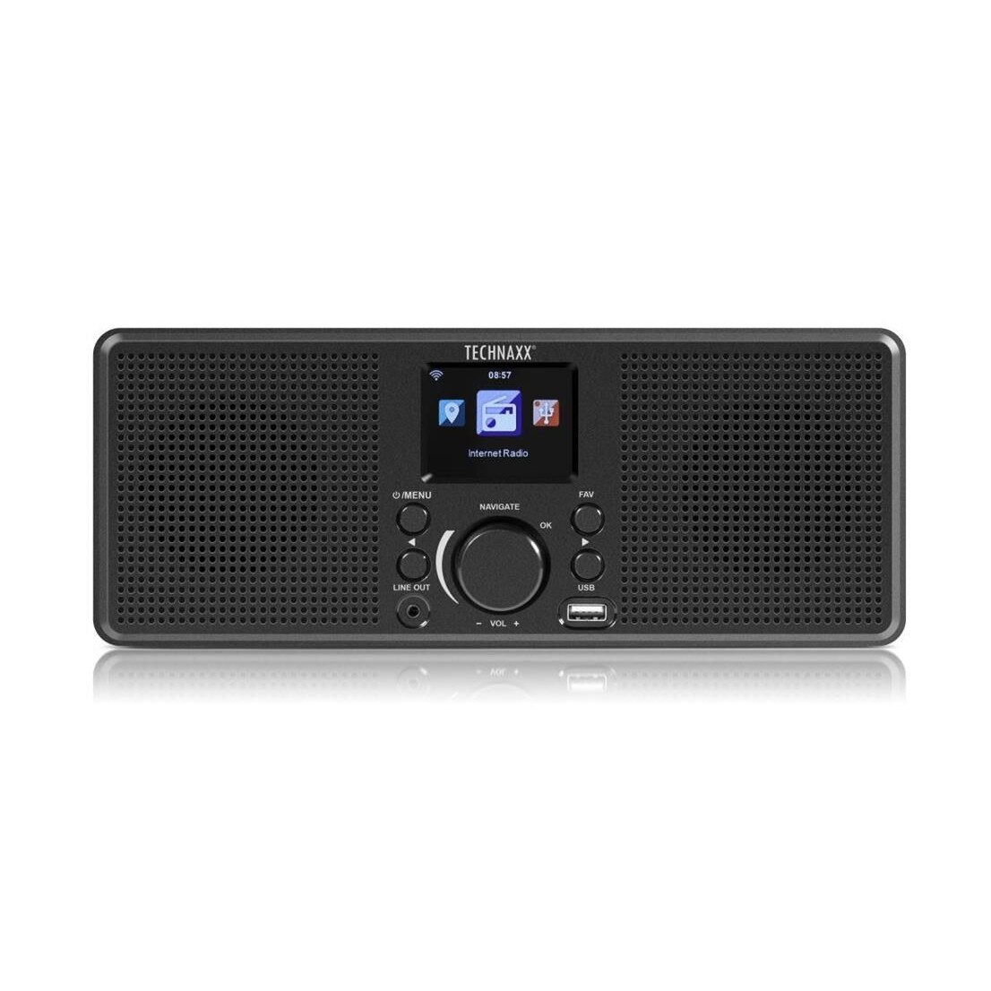 Radio TX-153, Technaxx, ABS, Ecran LCD TFT 2.4 inch, 4 W RMS, 22 x 9.5 ...