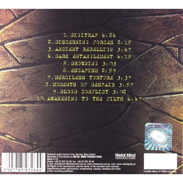 Opprobrium: Discernind Forces (Remastered) (digipack) [CD] - eMAG.hu