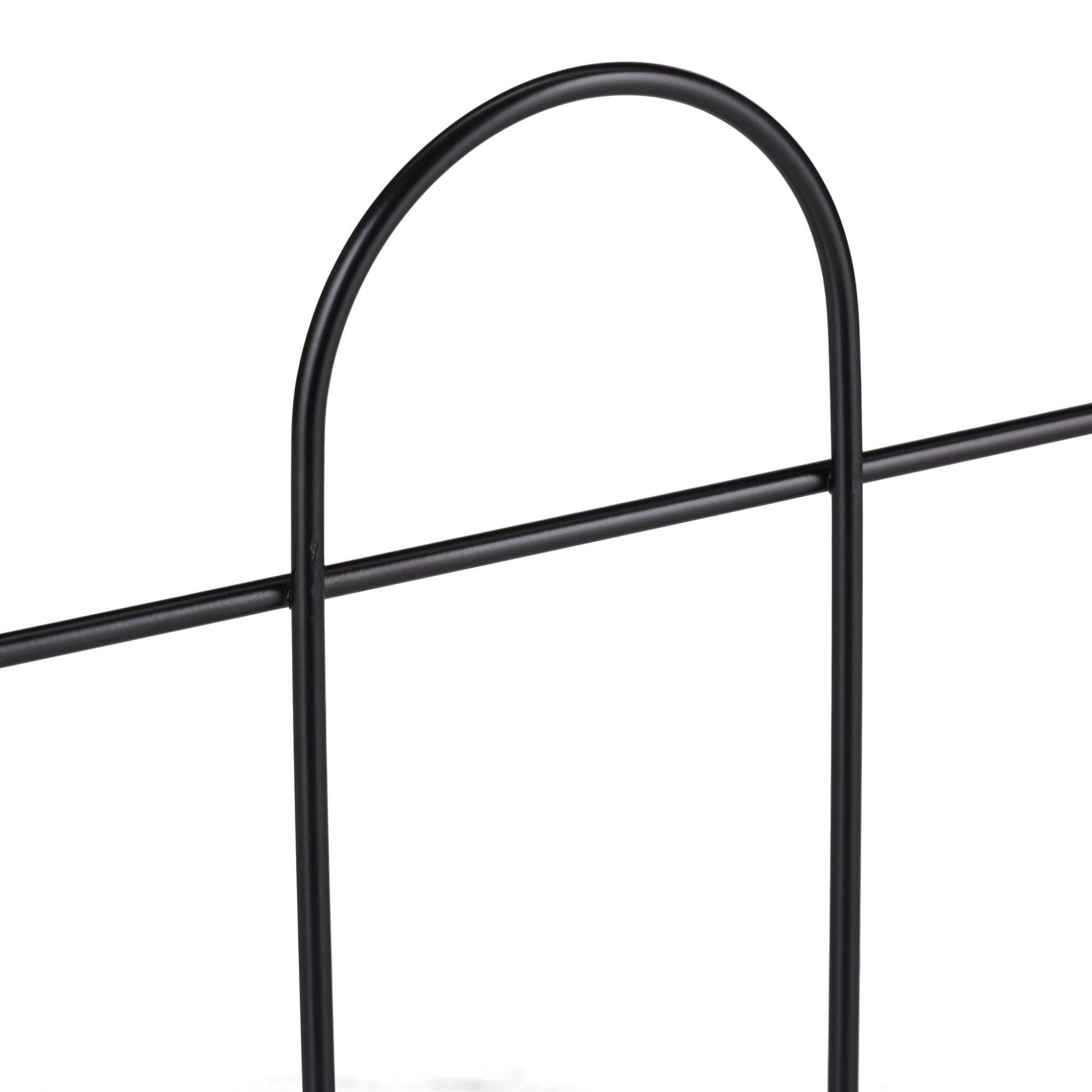 Gard de gradina decorativ, 6 piese, din metal, 44,5 x 43 x 2 cm - eMAG.ro