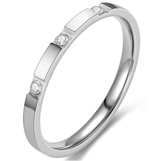 Inel de dama, IZMAEL, Inox, Argintiu - eMAG.ro