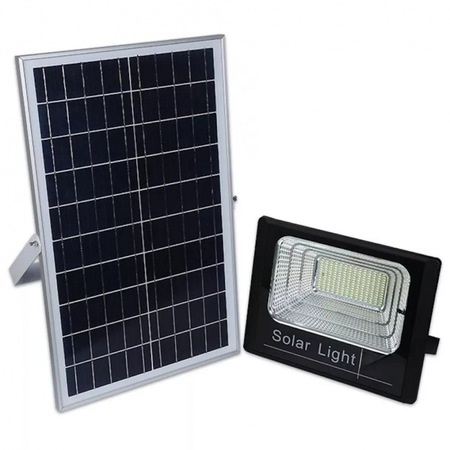 Proiector cu panou solar, OneTech, 60W, 71 LED SMD, 23 x 18, panou ...