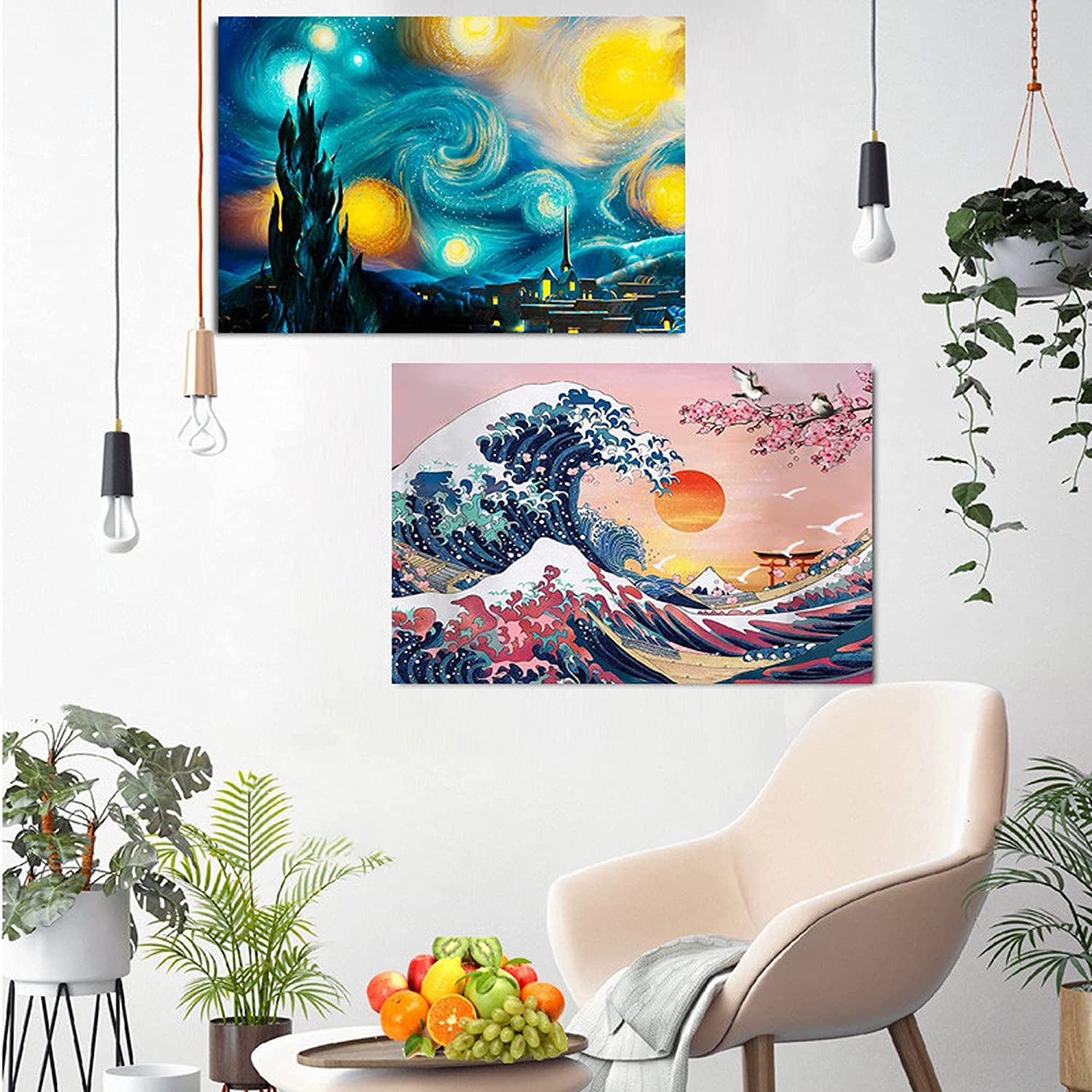 Set creativ tablou 5D cu cristale, soosable® Pictura cu diamante 40 x ...