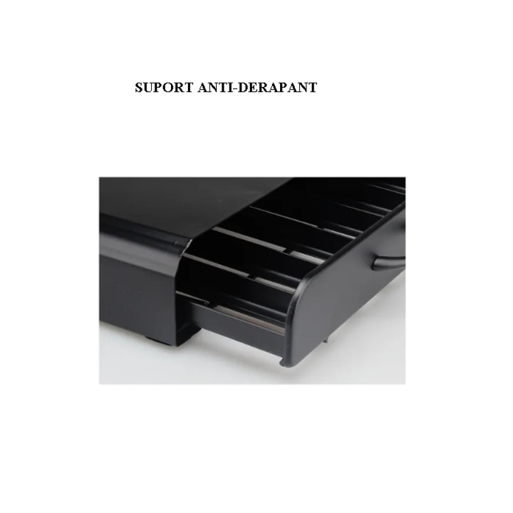 Suport orizontal 24 capsule Nespresso, tip sertar, metal, 1 nivel ...