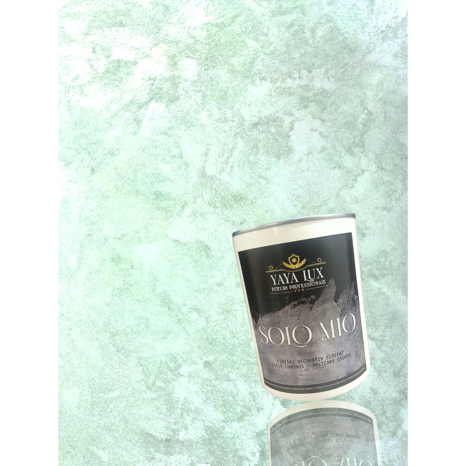 YaYa Color Solo Mio Dekoratív festék, folyadékkristályos, ezüstös zöld ...
