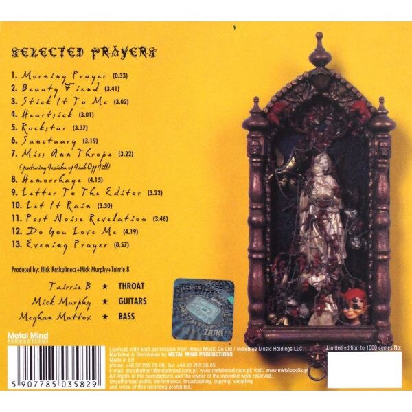 My Ruin: A Pray Under Pressure Of (Remastered) (digipack) [CD] - eMAG.ro