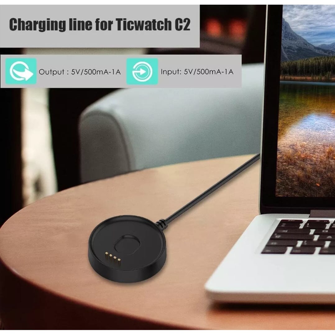 Зарядно устройство с включен USB кабел, съвместимо със смарт часовник ...