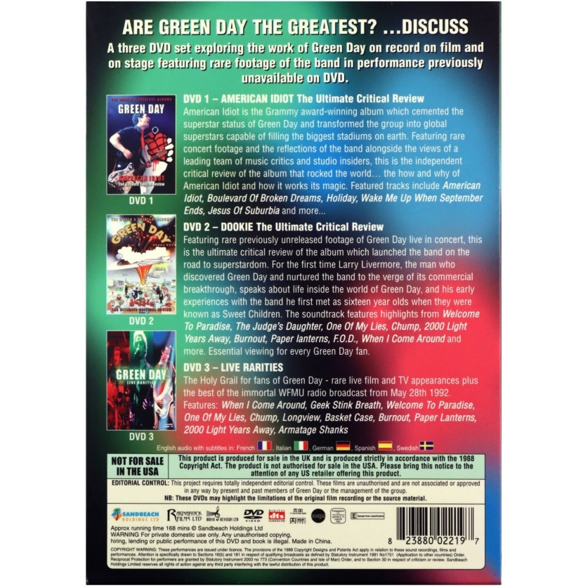Green Day: The Ultimate Review [BOX] [3DVD] - eMAG.ro