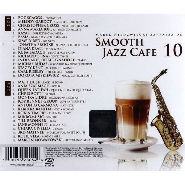 Smooth Jazz Cafe vol.10 - Marek Niedźwiedzki Zaprasza [2CD] - eMAG.ro