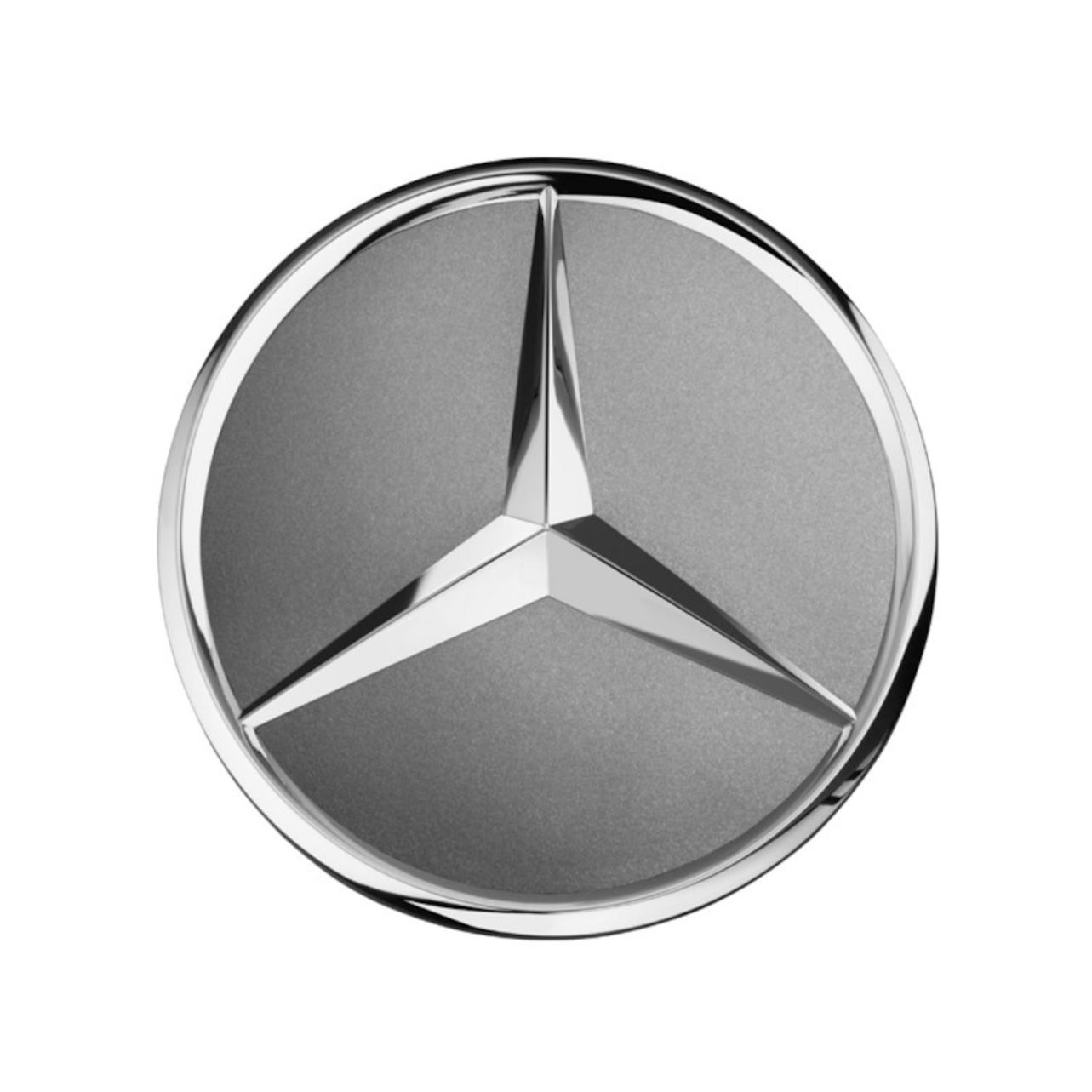 Комплект 4 таса, За Mercedes Benz, STAR, Сив, 75мм - eMAG.bg