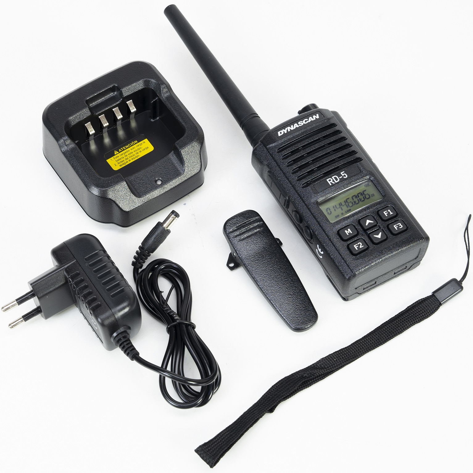 Statie radio portabila PMR PNI Dynascan RD-5, 446MHz, 0.5W, 8 canale, Vox, Roger Beep, Dual ...