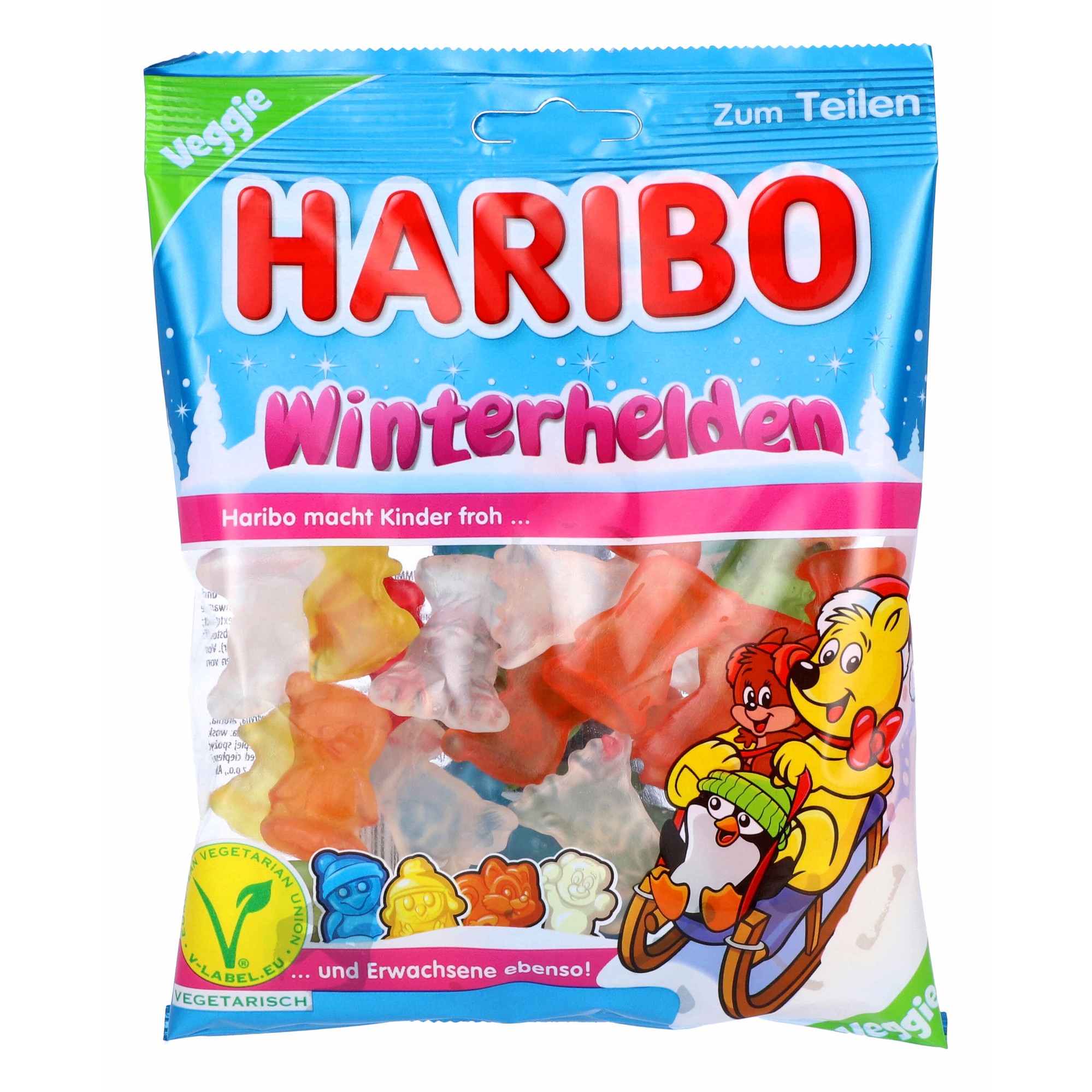 Jeleuri Heroes of Winter, Haribo, Aroma fructe, 175 g - eMAG.ro