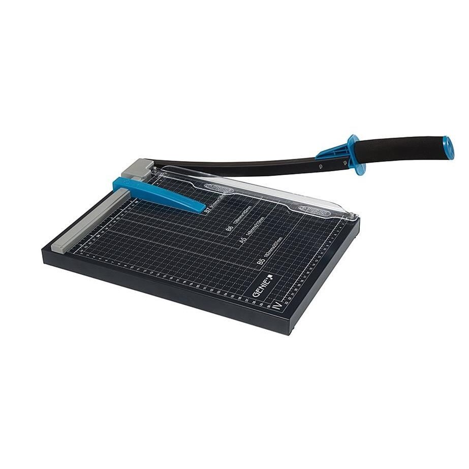 Ghilotina manuala pentru hartie, Genie, GMA4, Metal/Plastic, 12 coli ...