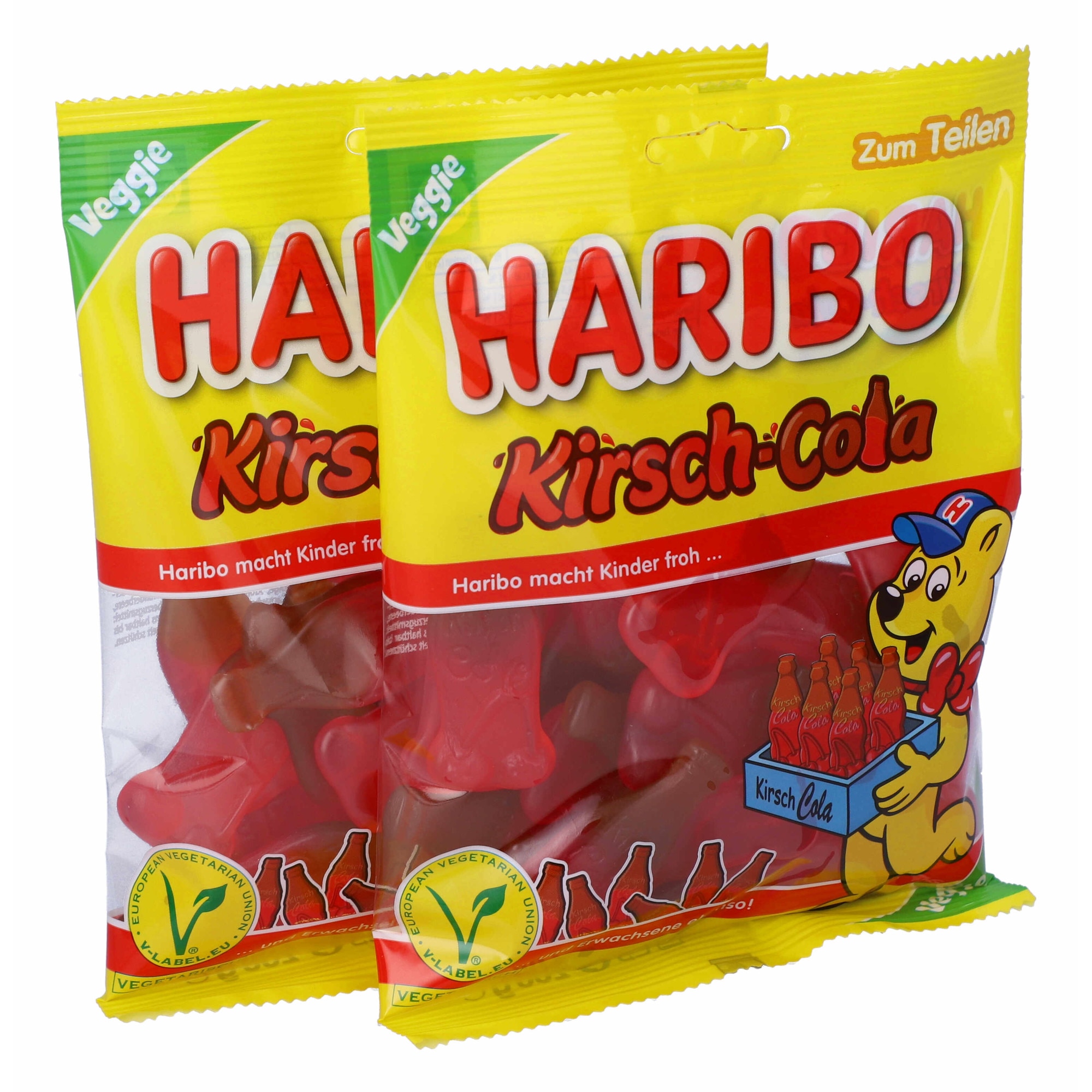 Jeleuri, Haribo, Aroma fructe/Cola, 175 g - eMAG.ro