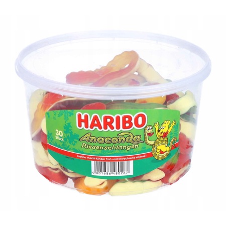 Jeleuri Anaconda, Haribo, 1200 g - eMAG.ro