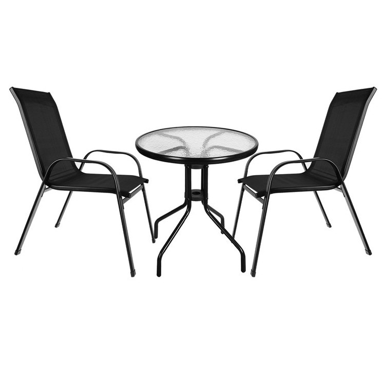 Set mobilier de gradina, terasa sau balcon, format dintr-o masa rotunda ...