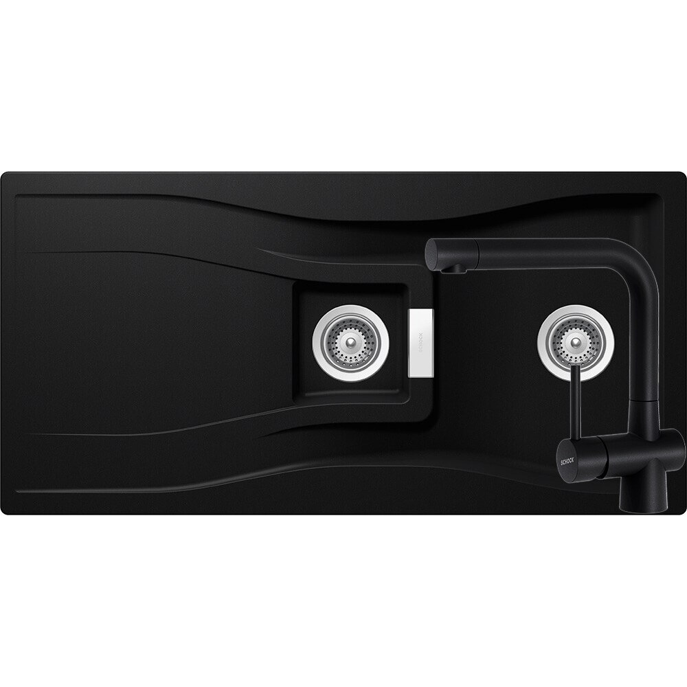 Kit chiuveta Schock Waterfall D-150 1000 x 500 mm si baterie Schock ...