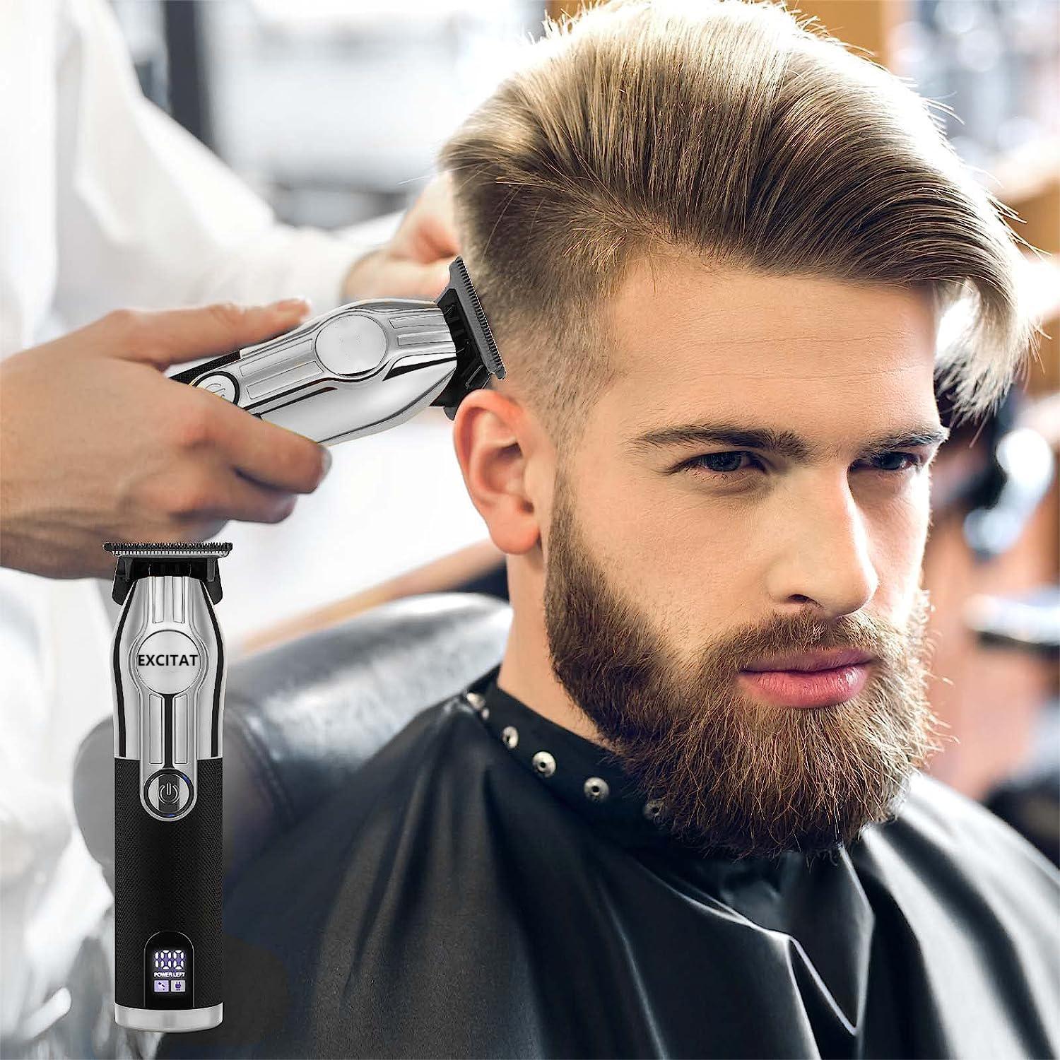 Aparat de tuns, Excitat, 13 Accesorii, Negru/Argintiu - eMAG.ro